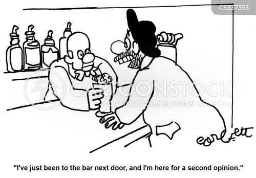 Barroom Chat Cartoons and Comics - funny pictures from CartoonStock