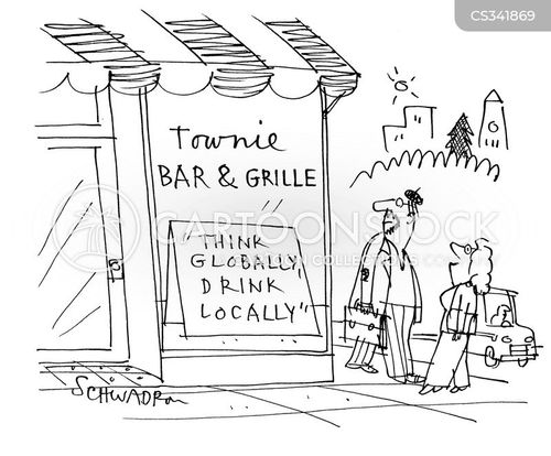 Think Globally Cartoons and Comics - funny pictures from CartoonStock