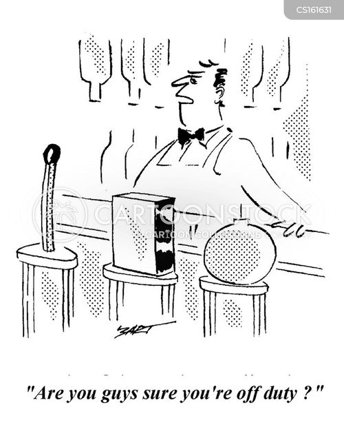 Off Duty Cartoons and Comics - funny pictures from CartoonStock