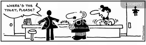 Toiletgate Cartoons and Comics - funny pictures from CartoonStock