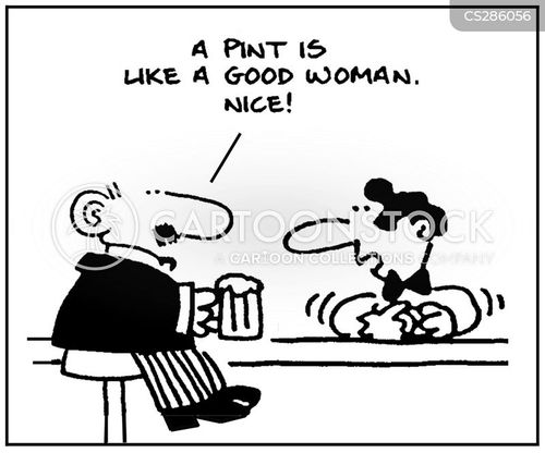 Pint Of Beer Cartoons and Comics - funny pictures from CartoonStock