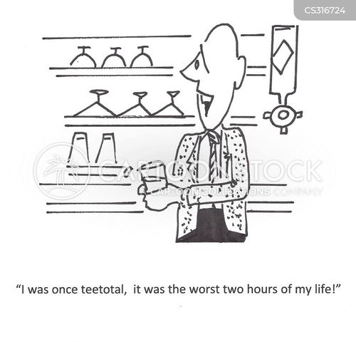 Teetotal Cartoons and Comics - funny pictures from CartoonStock