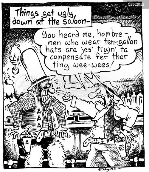 Size Matters Cartoons and Comics - funny pictures from CartoonStock