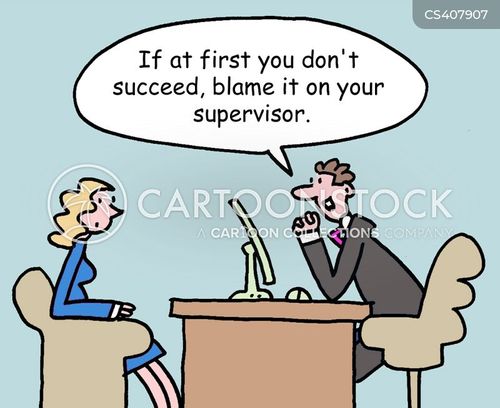 Supervising Cartoons and Comics - funny pictures from CartoonStock