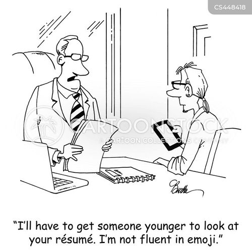 Curriculum Vitae Cartoons and Comics - funny pictures from CartoonStock