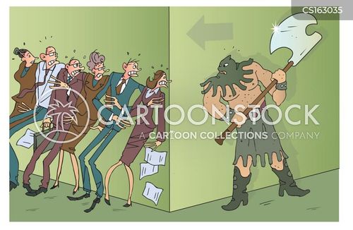 Employment Cuts Cartoons and Comics - funny pictures from CartoonStock