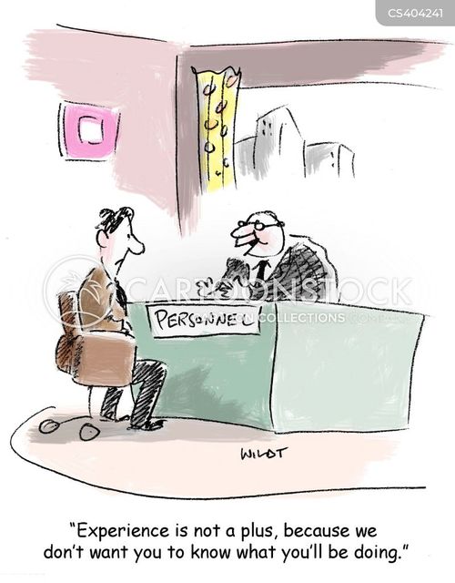 Job Interview Cartoons and Comics - funny pictures from CartoonStock