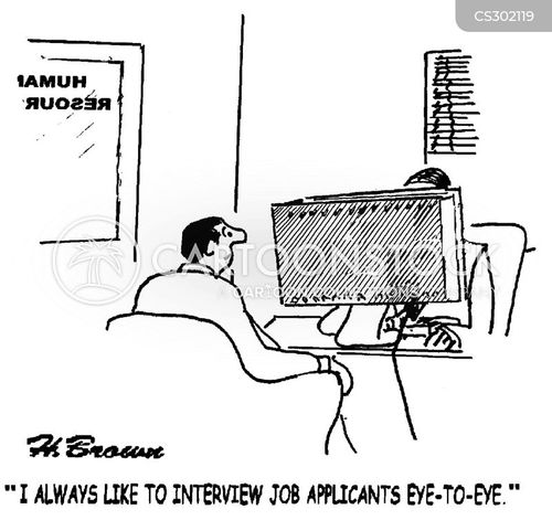 Recruiting Process Cartoons and Comics - funny pictures from CartoonStock