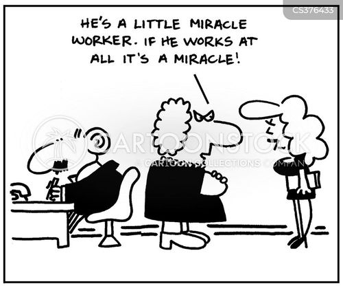 Miracle Workers Cartoons and Comics - funny pictures from CartoonStock