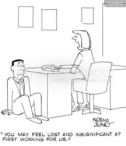 Insignificance Cartoons and Comics - funny pictures from CartoonStock