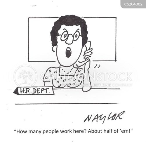 Large Workforce Cartoons and Comics - funny pictures from CartoonStock