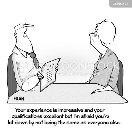 Interview Ethics Cartoons and Comics - funny pictures from CartoonStock