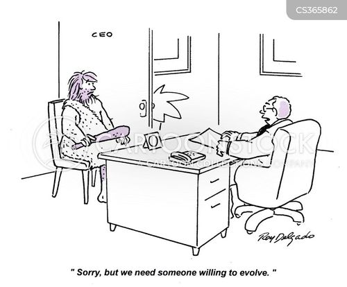 Job Evolution Cartoons and Comics - funny pictures from CartoonStock