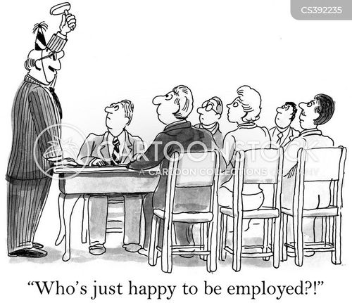 Job Securities Cartoons and Comics - funny pictures from CartoonStock