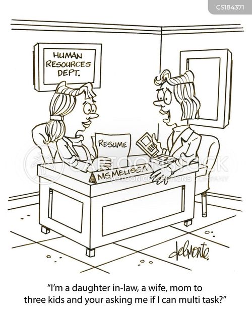 Multi-tasking Woman Cartoons and Comics - funny pictures from CartoonStock