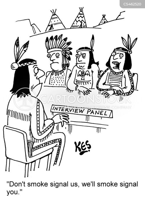Interview Panel Cartoons and Comics - funny pictures from CartoonStock