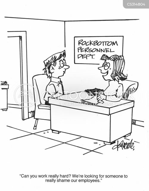 Personnel Worker Cartoons and Comics - funny pictures from CartoonStock