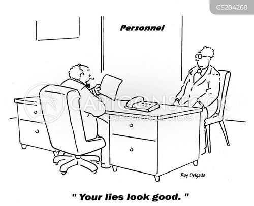 Interviewer Bias Cartoons and Comics - funny pictures from CartoonStock