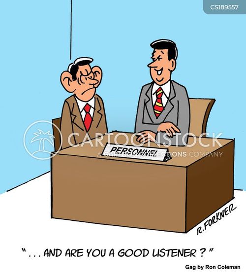 Good Listening Cartoons and Comics - funny pictures from CartoonStock
