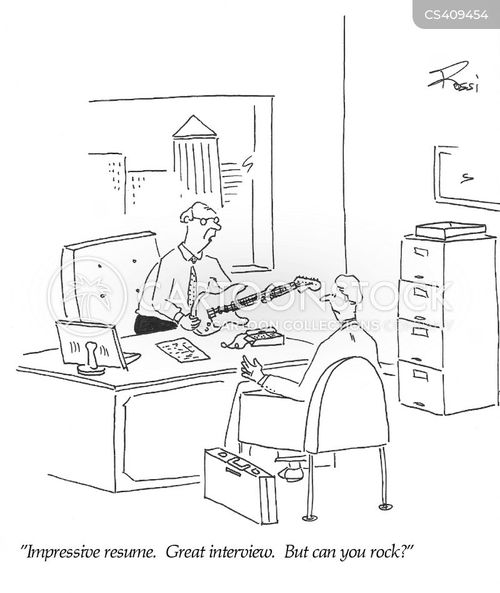 Curriculum Vitas Cartoons and Comics - funny pictures from CartoonStock