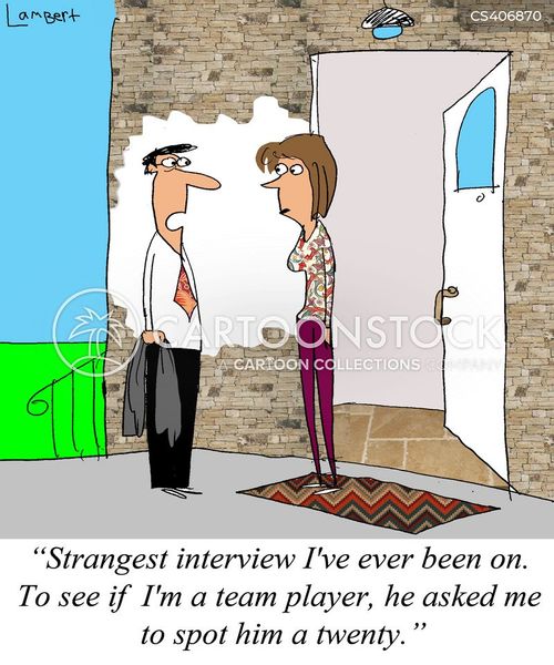 Job Interview Cartoons and Comics - funny pictures from CartoonStock