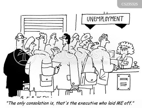 Jobless Claims Cartoons and Comics - funny pictures from CartoonStock