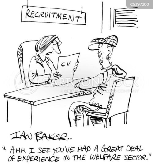 Job Experience Cartoons and Comics - funny pictures from CartoonStock