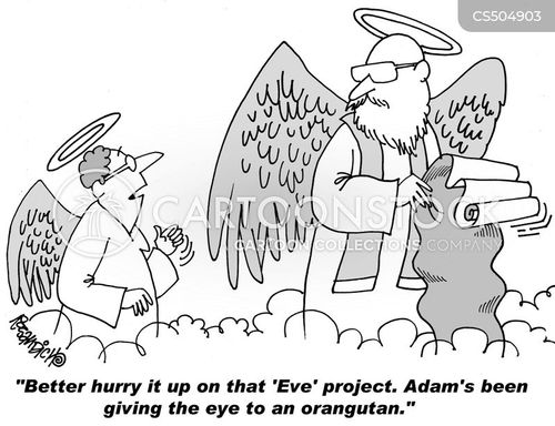 Genesis Stories Cartoons and Comics - funny pictures from CartoonStock