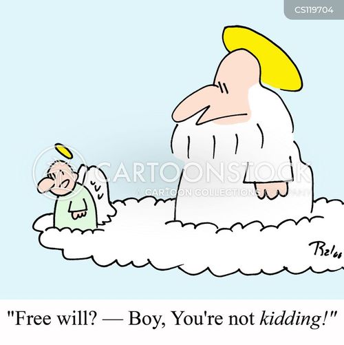 Free Will Cartoons and Comics - funny pictures from CartoonStock