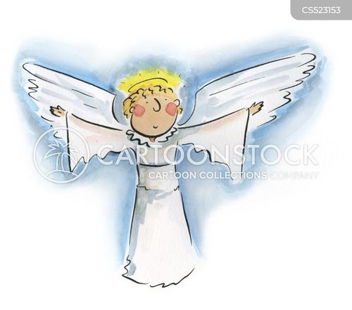 Angel Cartoons and Comics - funny pictures from CartoonStock