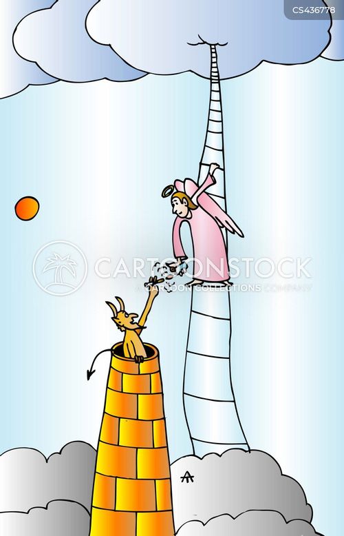 Meeting Halfway Cartoons and Comics - funny pictures from CartoonStock