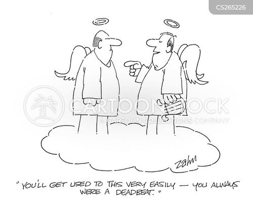 Deadbeat Cartoons and Comics - funny pictures from CartoonStock