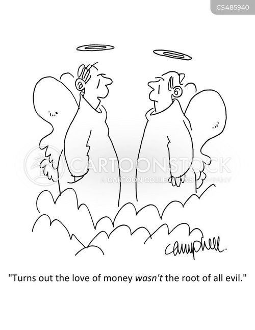 Root Of All Evil Cartoons and Comics - funny pictures from CartoonStock