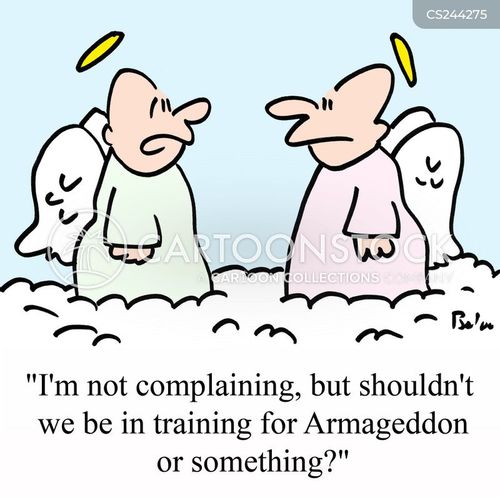 Well Prepared Cartoons and Comics - funny pictures from CartoonStock