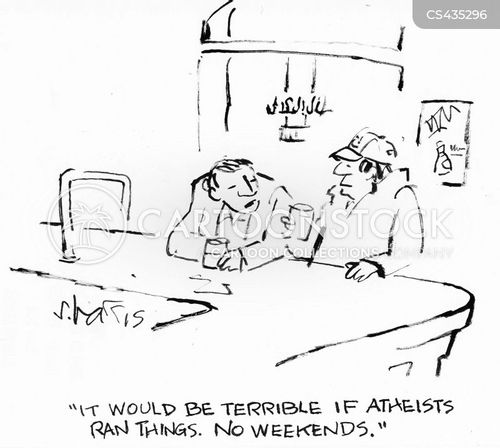 Secularism Cartoons and Comics - funny pictures from CartoonStock