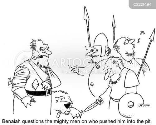 King David Cartoons and Comics - funny pictures from CartoonStock