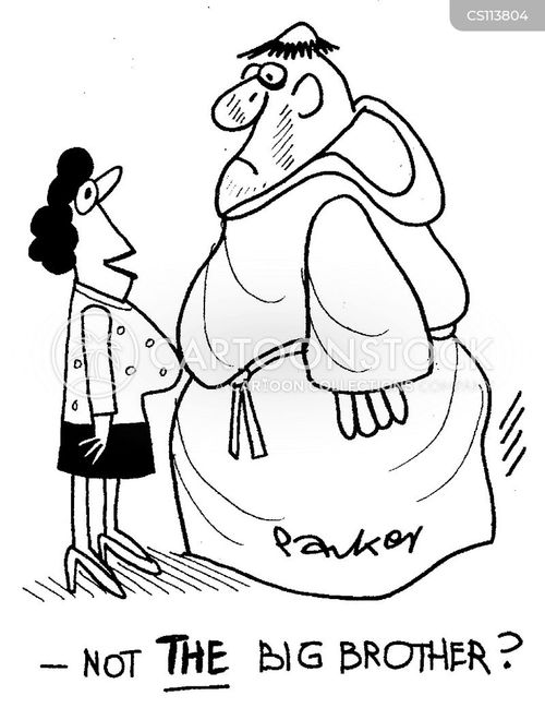 Monk Confusion Cartoons and Comics - funny pictures from CartoonStock