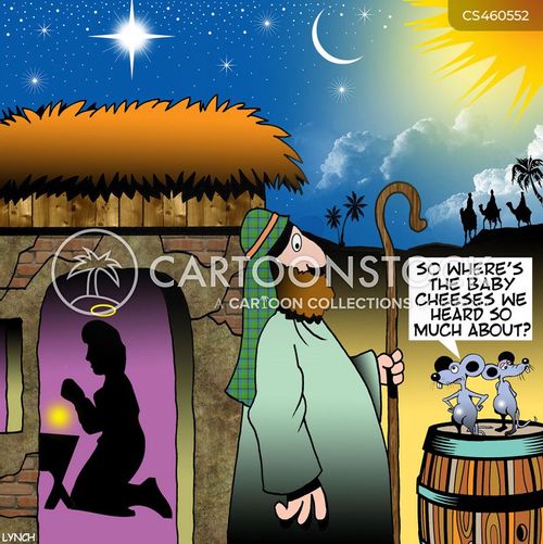 Baby Jesus Cartoons and Comics - funny pictures from CartoonStock
