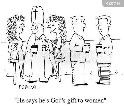Gods Gift Cartoons and Comics - funny pictures from CartoonStock