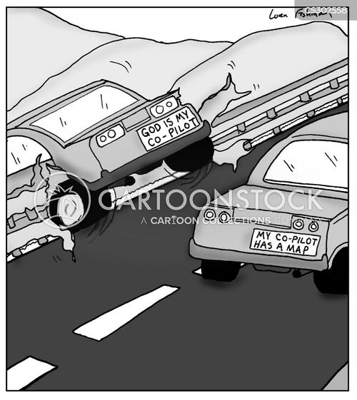 Reckless Driving Cartoons and Comics - funny pictures from CartoonStock