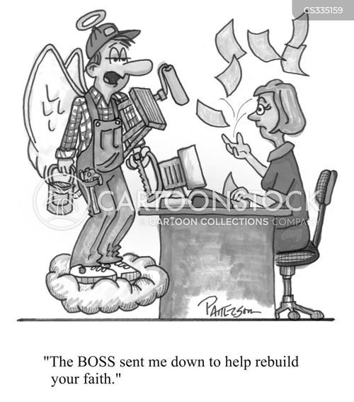 Lost Faith Cartoons and Comics - funny pictures from CartoonStock