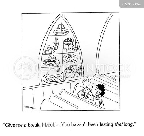Fasting Cartoons and Comics - funny pictures from CartoonStock
