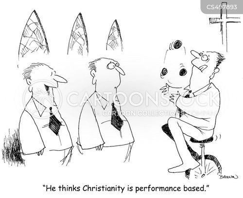 Test Of Faith Cartoons and Comics - funny pictures from CartoonStock