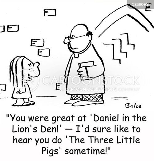 Daniel In The Lions' Den Cartoons and Comics - funny pictures from ...