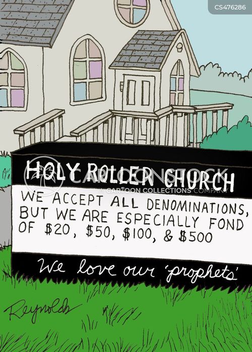 Church Offering Cartoons and Comics - funny pictures from CartoonStock