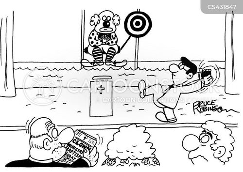 Dunk Tank Cartoons and Comics - funny pictures from CartoonStock