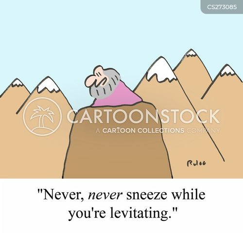 Levitate Cartoons and Comics - funny pictures from CartoonStock