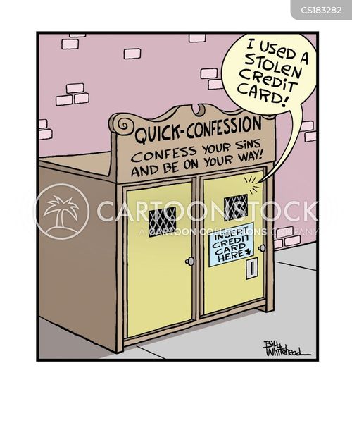 Credit Fraud Cartoons and Comics - funny pictures from CartoonStock