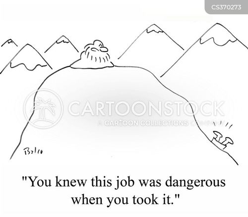 Dangerousness Cartoons and Comics - funny pictures from CartoonStock