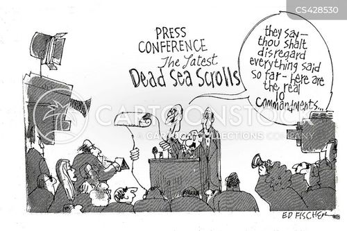Dead Sea Scroll Cartoons and Comics - funny pictures from CartoonStock